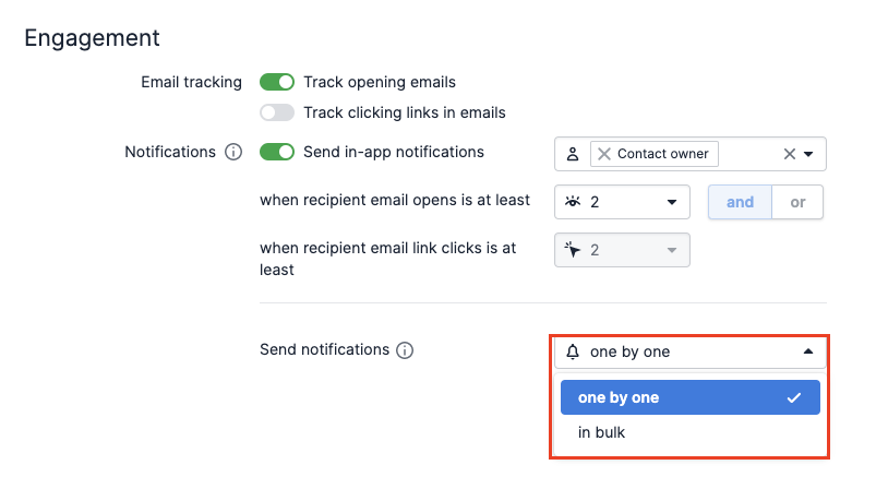Campaigns : notifications d'engagement - Knowledge Base | Pipedrive